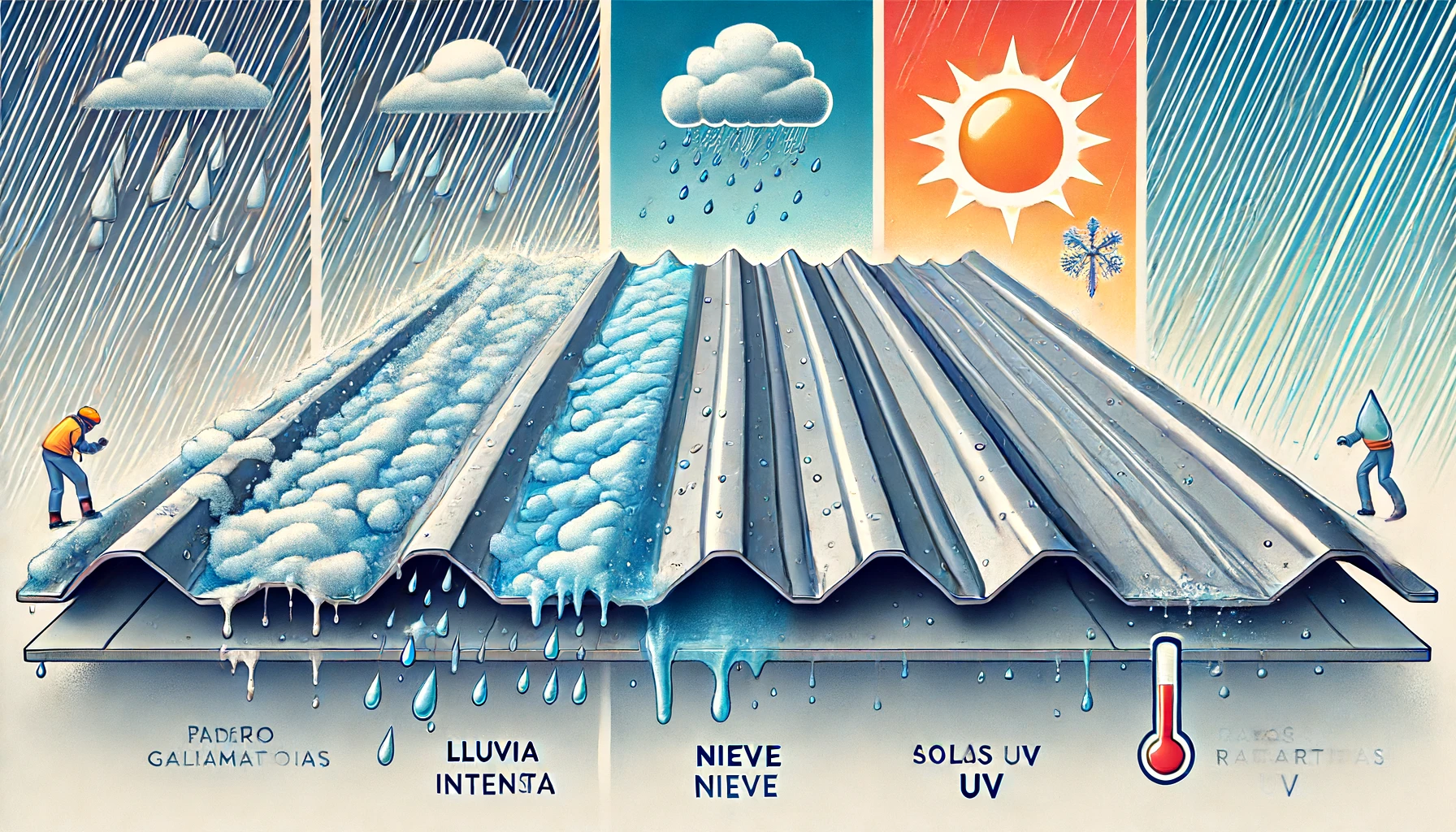 Acero galvalume y su resistencia a condiciones climáticas