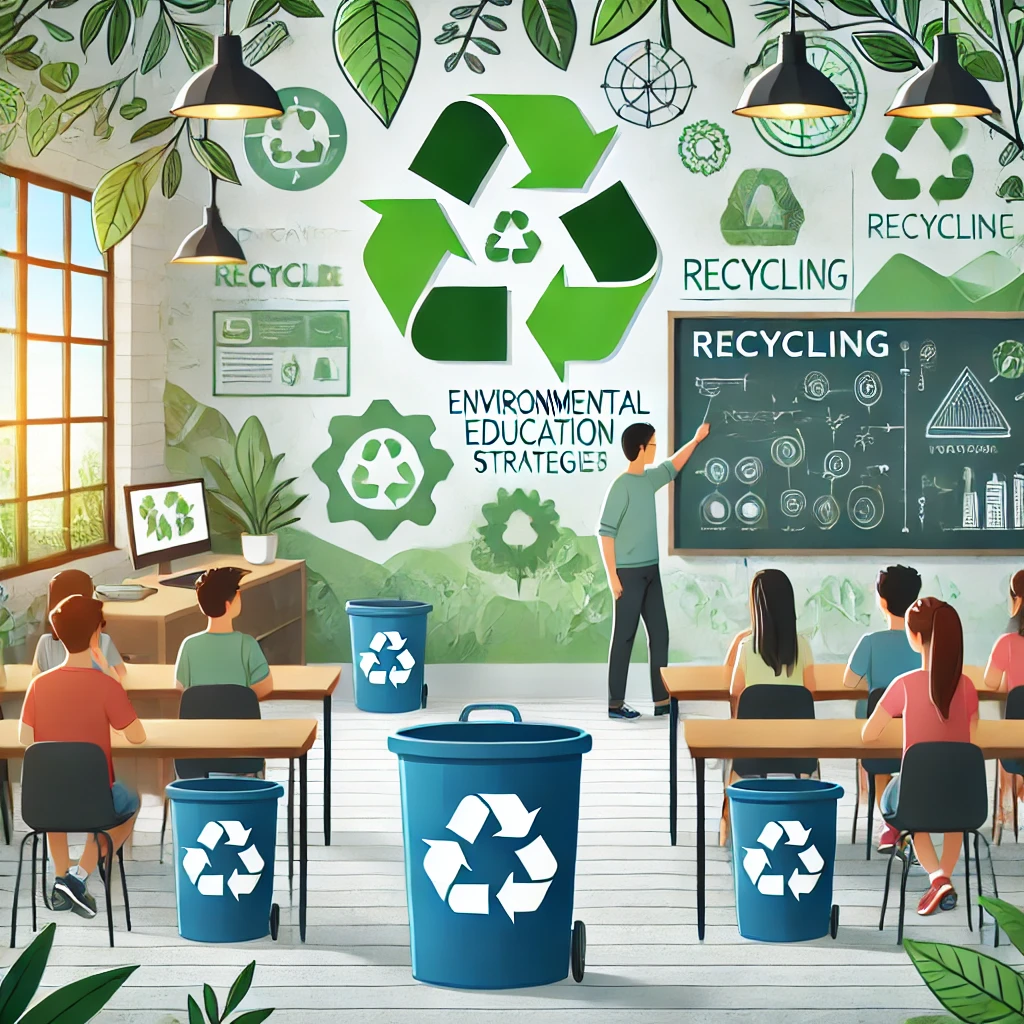 Estrategias de educación ambiental en reciclaje